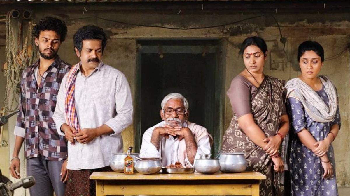 ‘Baapu’ movie review: Brahmaji shines in a tepid narrative that sparkles occasionally - The Hindu